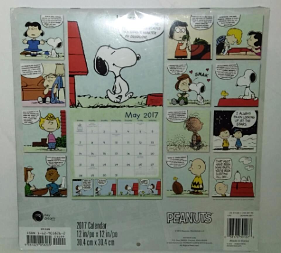 Peanuts 2017 Calendar| We Got Character Toys N More