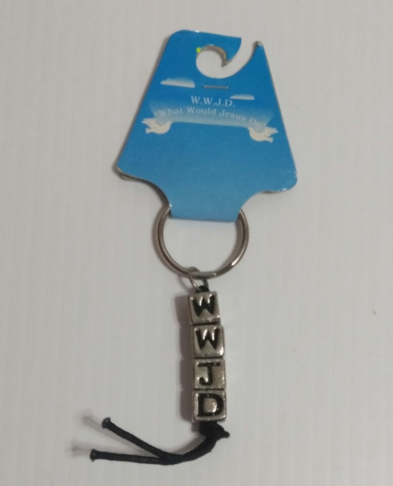 WWJD Block Keychain| We Got Character Toys N More